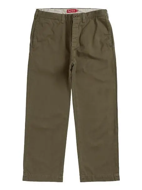 Supreme Pin Up Chino Pant - Olive
