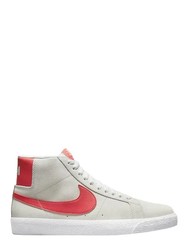 Nike Blazer Mid Sneakers - Summit White/lobster