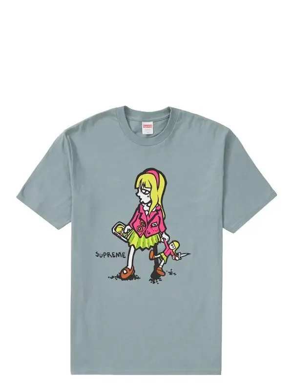 Supreme Suzie Switchblade Tee Shirt - Dark Sage