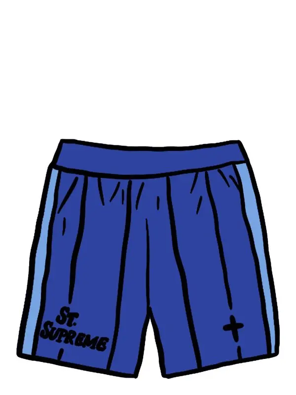 Supreme St. Basketball Short - Royal