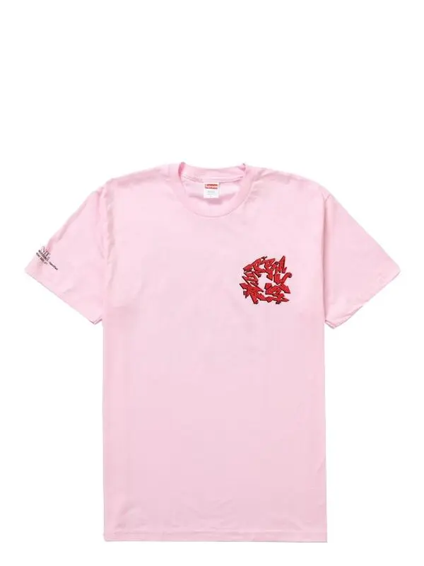 Supreme Support Unit Tee Shirt - Light Pink