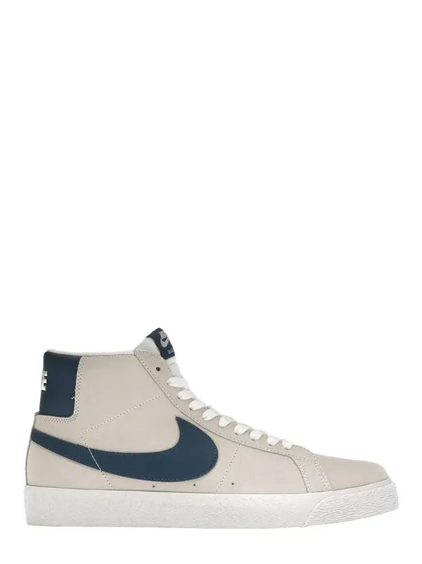 Nike Sb Blazer Mid Sneakers - White/court Blue
