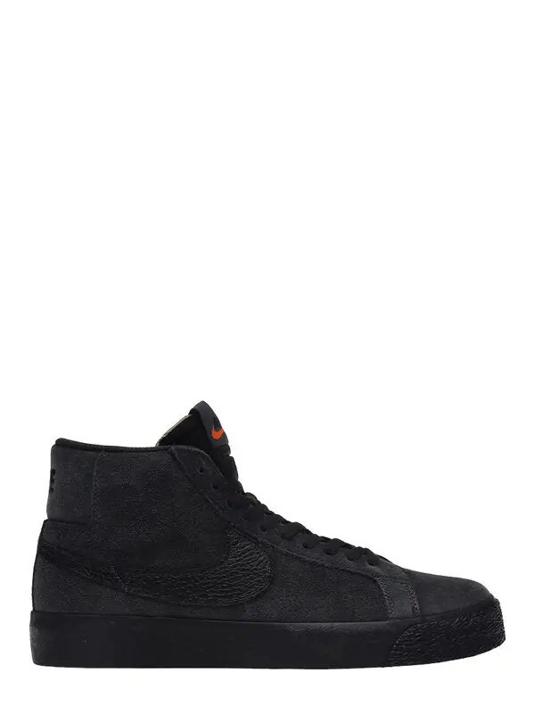 Nike Blazer Mid Orange Label Sneakers - Dark Smoke/black