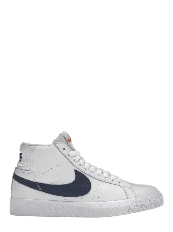 Nike Blazer Mid Isoin Sneakers - White/navy Blue