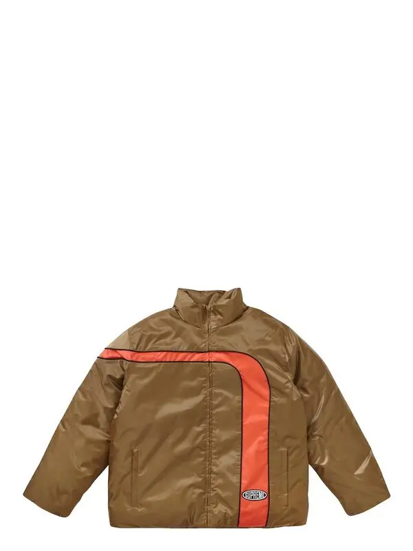 Supreme Puffer Jacket - Mustard