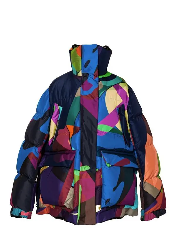 KAWS X Sacai Padded Blouson - Multicolor