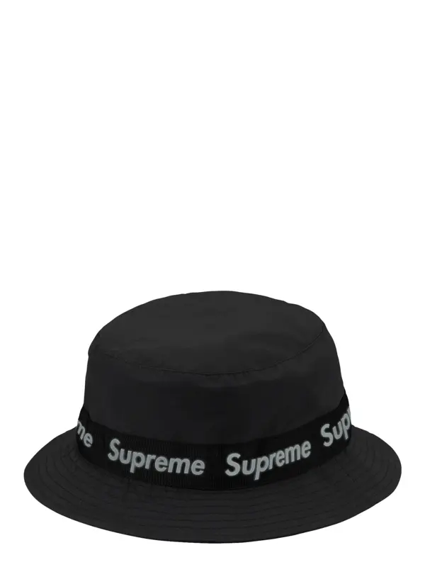 Supreme Taped Seam Crusher Hat - Black
