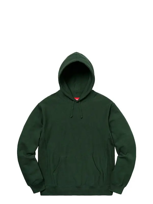 Supreme Studded Hooded Sweatshirt - Dark Green