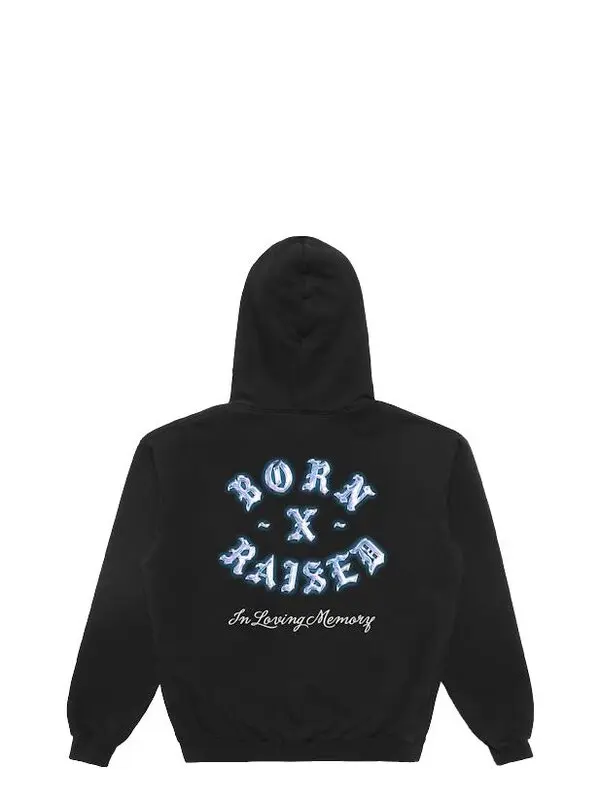 Nike Born X Raised In Loving Memory Rocker Hoodie - Black