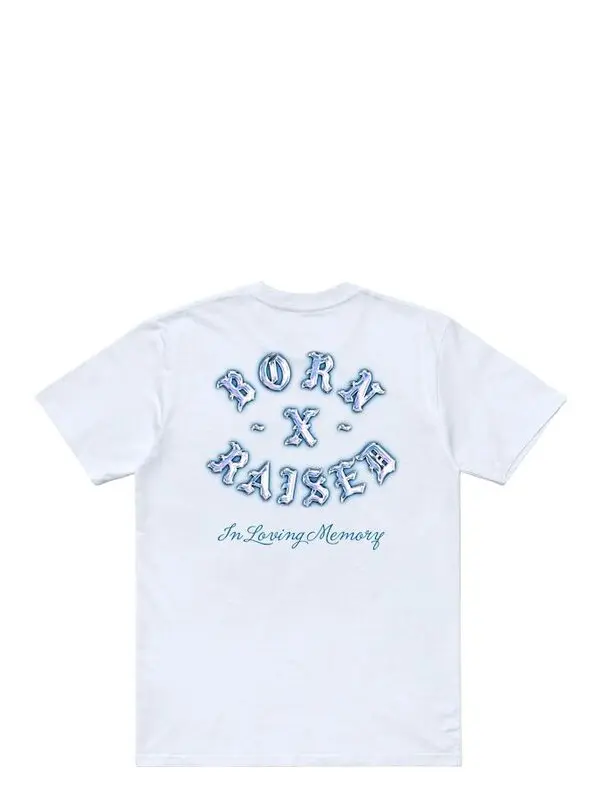 Nike Sb Born X Raised In Loving Memory Rocker Tee Shirt - White