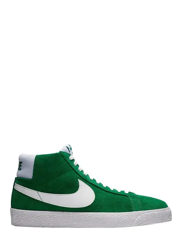 Nike Blazer Midin Sneakers - Pine Green/white