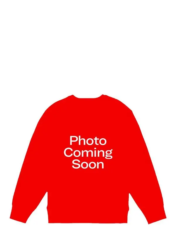 Supreme Studded Long Sleeve Top - Red