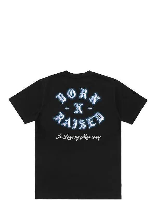 Nike Sb Born X Raised In Loving Memory Rocker Tee Shirt - Black