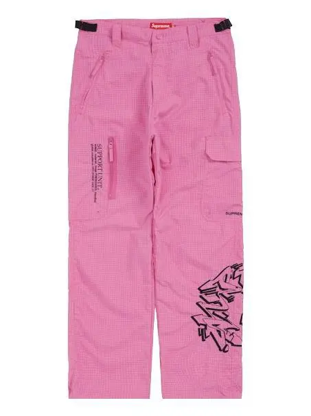 Supreme Support Unit Nylon Ripstop Pant - Pink