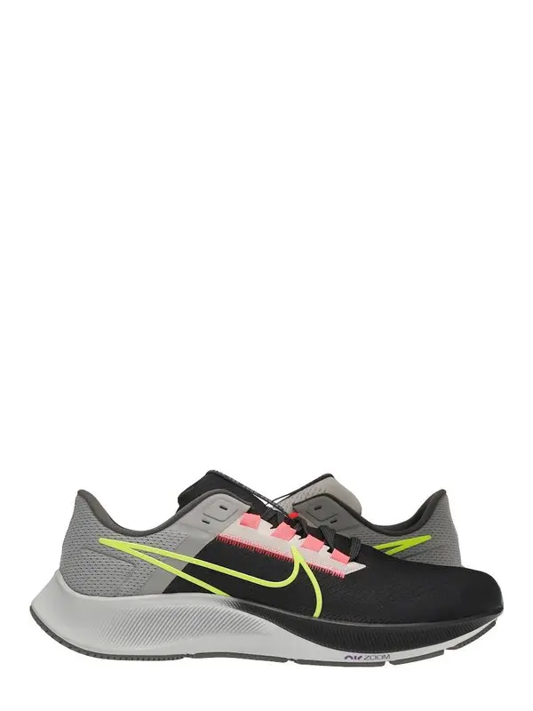 Nike Air Zoom Pegasus 38 Le Greedy - Dark Smoke Grey/white/flash Crimson