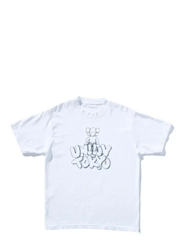 KAWS X Union Tokyo Tee Shirt - White