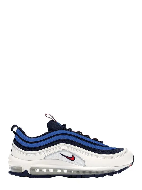 Nike Air Max 97 Pull Tab Sneakers - Obsidian/university Red/sail