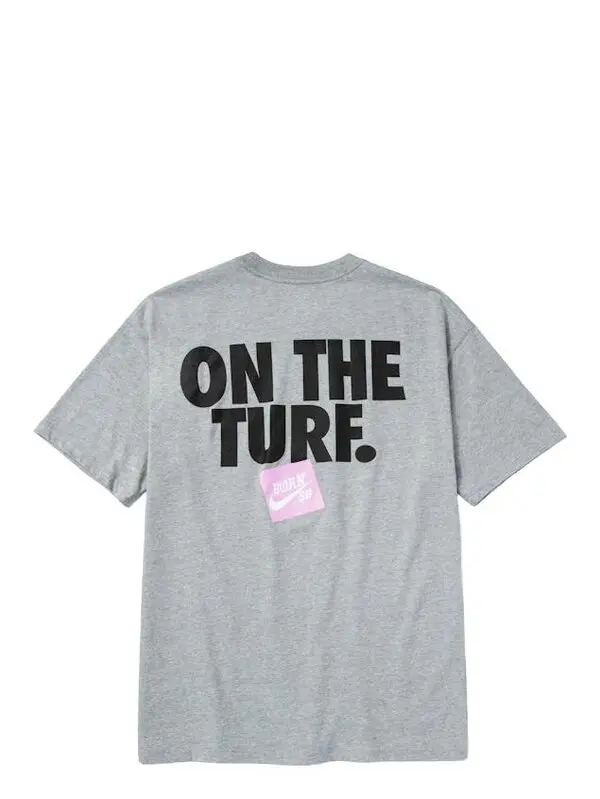 Nike Sb Born X Raised On The Turf Tee Shirt - Heather Grey
