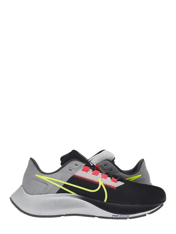 Nike Air Zoom Pegasus 38 Le Greedy - Dark Smoke Grey/white/flash Crimson