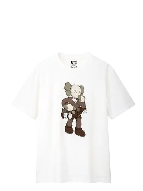 KAWS X Uniqlo Clean Slate Tee Shirt - White