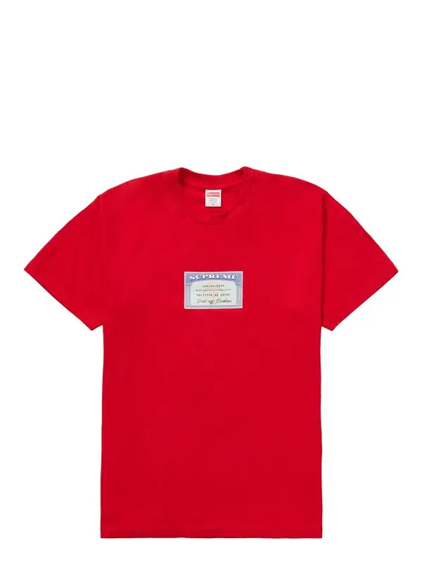 Supreme Social Tee Shirt - Red