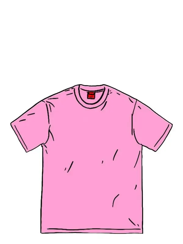 Supreme Small Box Tee Shirt - Pink