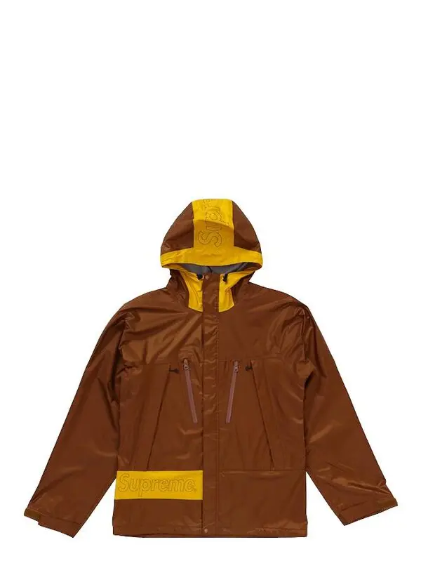 Supreme Taped Seam Jacket - Brown