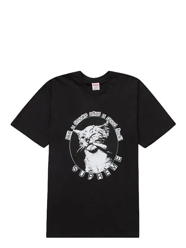 Supreme Smoke Tee Shirt - Black