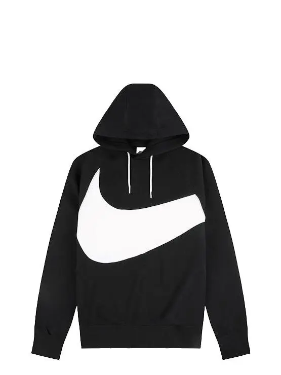 Nike Sportswear Swoosh Tech Fleece Hoodie - Black/white