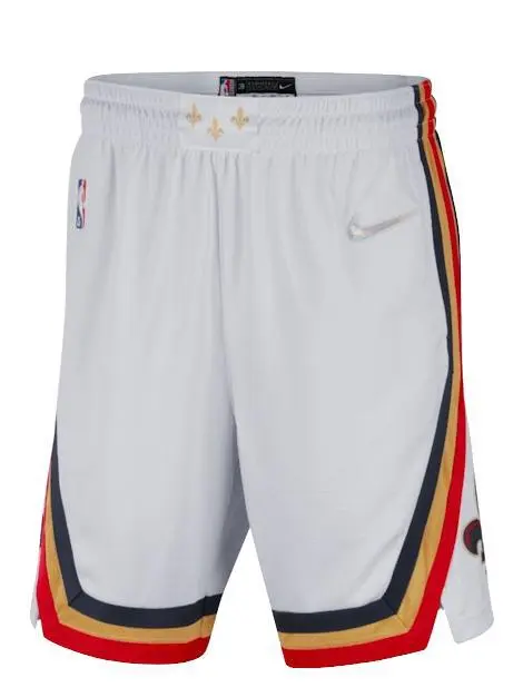 Nike New Orleans City Edition Pelicans Shorts - White