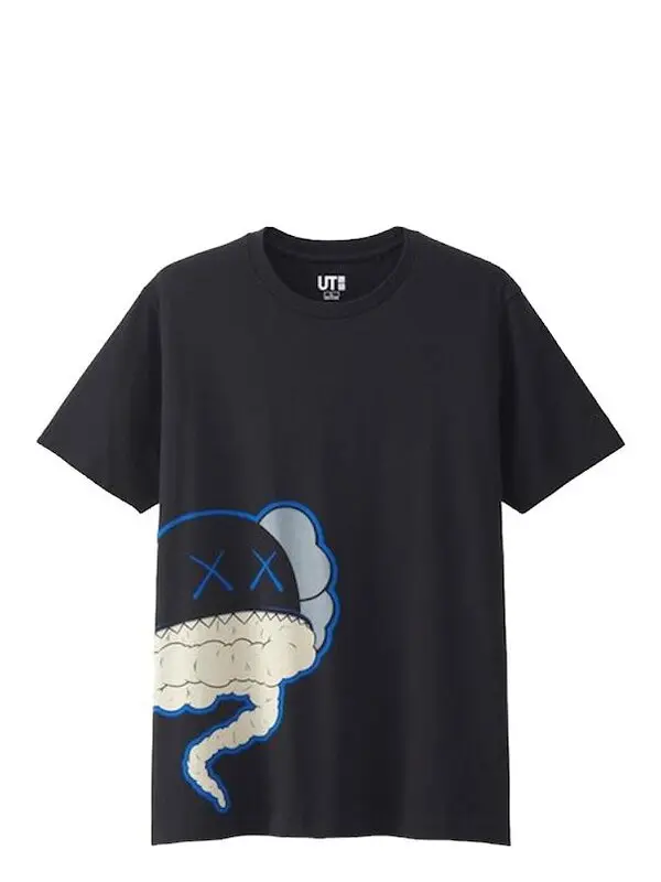 KAWS X Uniqlo Cloud Tee Shirt - Black
