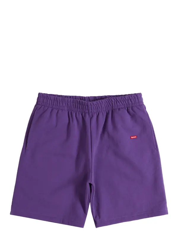 Supreme Small Box Sweatshort - Purple