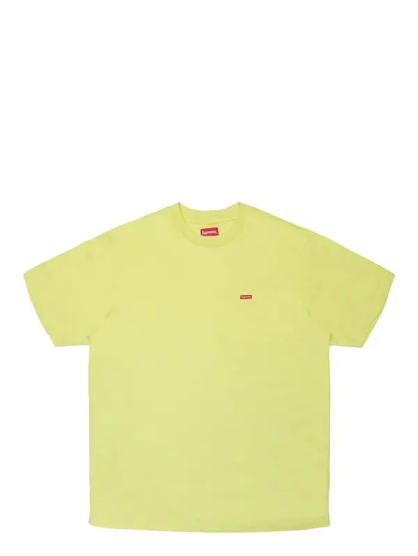 Supreme Small Box Tee Shirt - Light Yellow