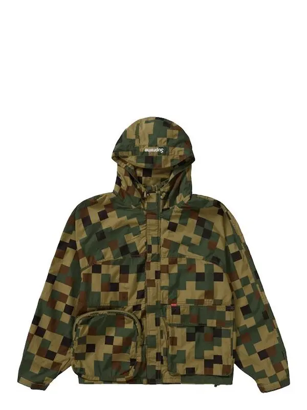 Supreme Technical Field Jacket - Olive Digi Camo