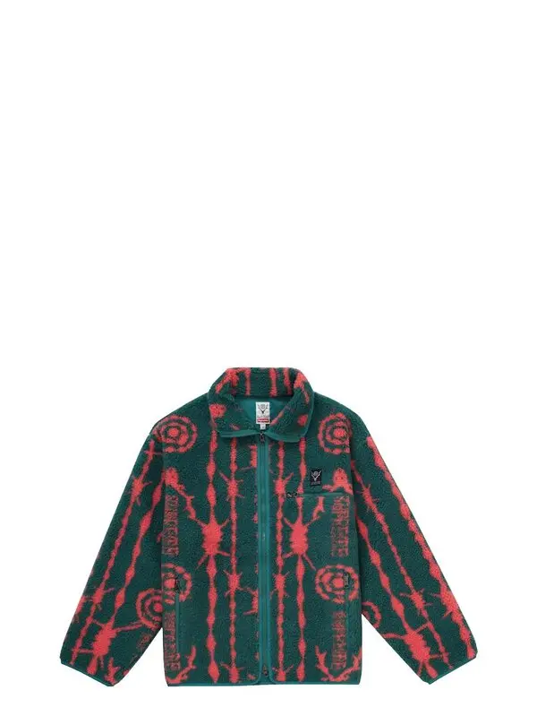 Supreme South2 West8 Fleece Jacket - Teal
