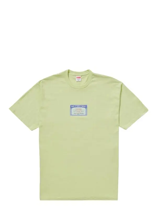 Supreme Social Tee Shirt - Pale Mint