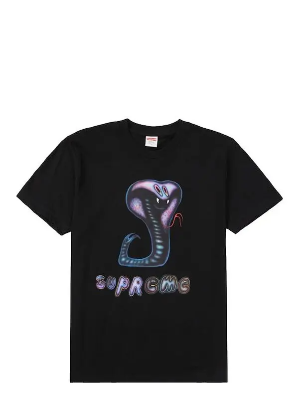 Supreme Snake Tee Shirt - Black