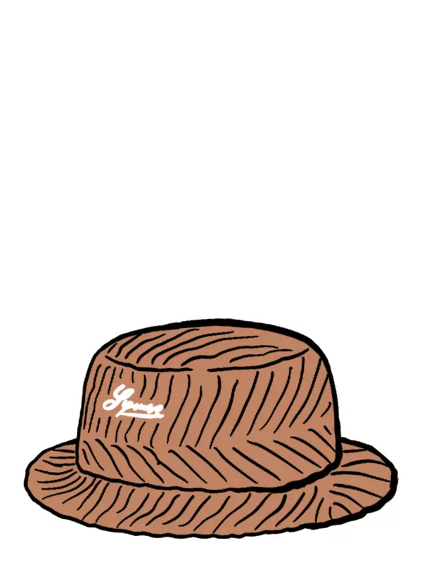Supreme Terry Corduroy Crusher Hat - Tan