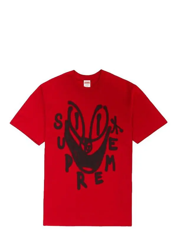 Supreme Smile Tee Shirt - Red