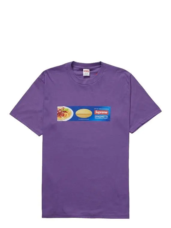 Supreme Spaghetti Tee Shirt - Purple