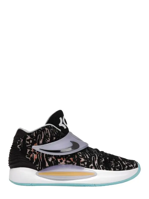 Nike Kd Floral Sneakers - Black/natural/white