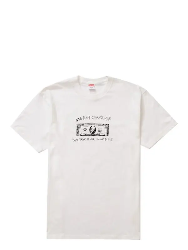 Supreme Spend It Tee Shirt - White