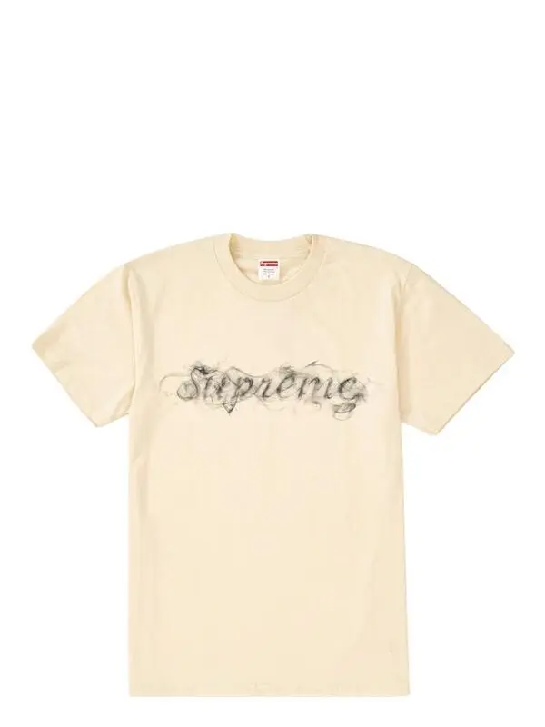 Supreme Smoke Tee Shirt - Natural