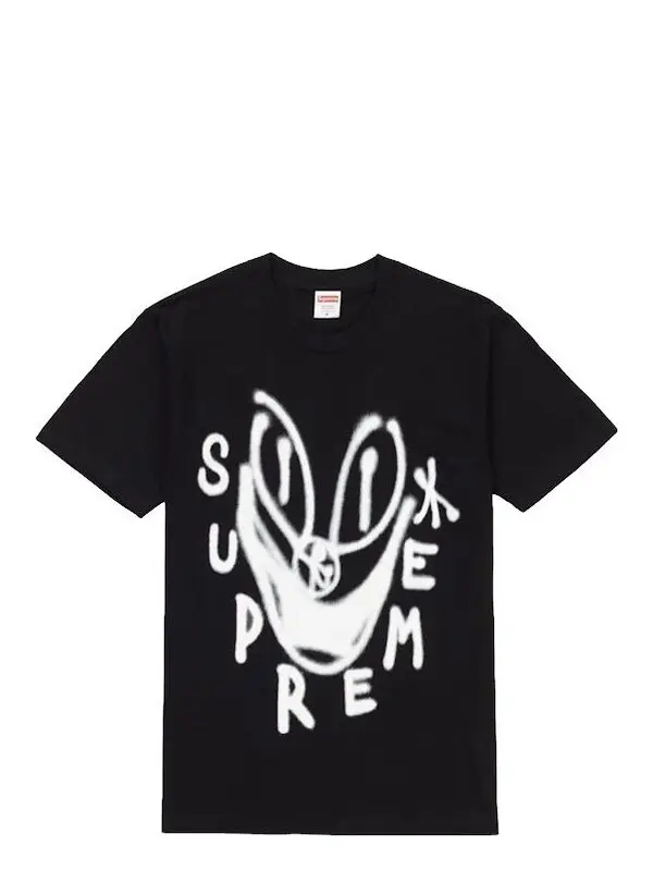 Supreme Smile Tee Shirt - Black
