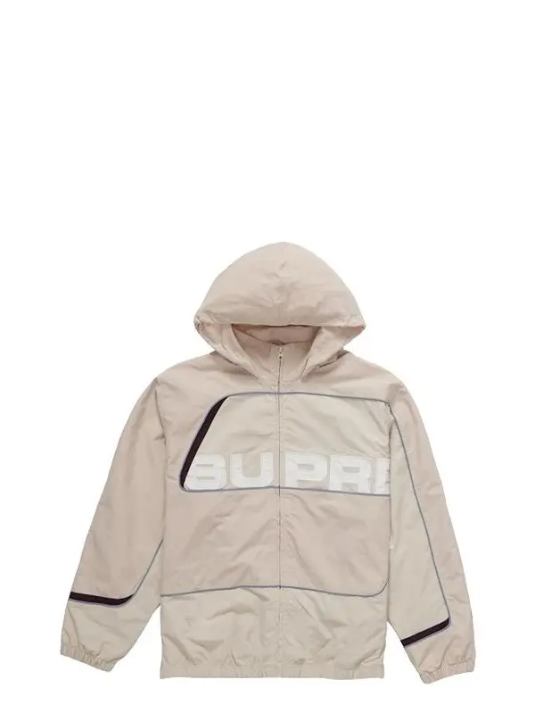 Supreme Paneled Track Jacket - Dusty Pink