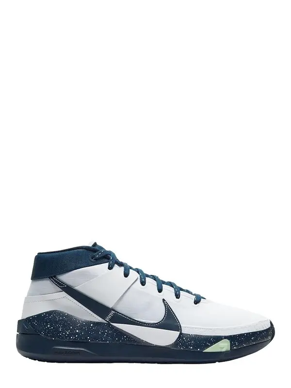 Nike Kd Team Navy Sneakers - College Navy Blue/white