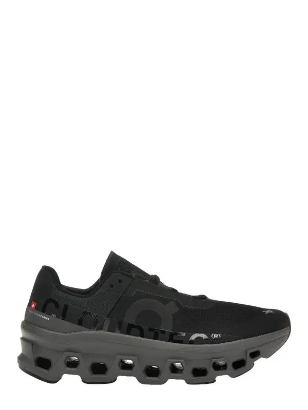 On Cloudmonster Running Shoe - Black/magnet