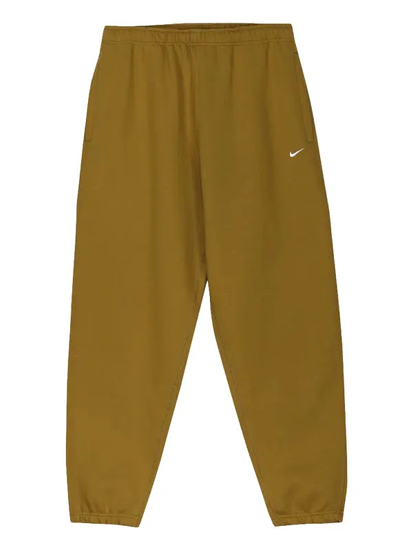 Nike Nrg Solo Swoosh Fleece Pant - Desert Moss/white