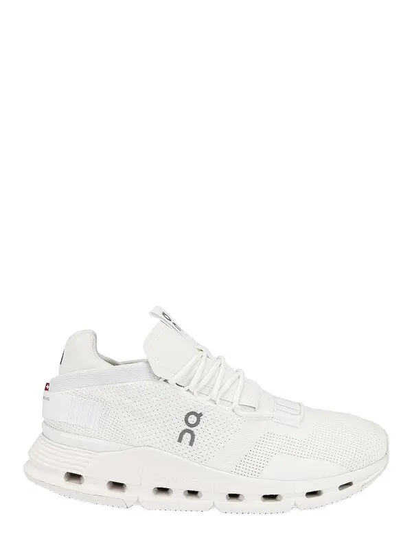 On Cloudnova Sneakers - All White