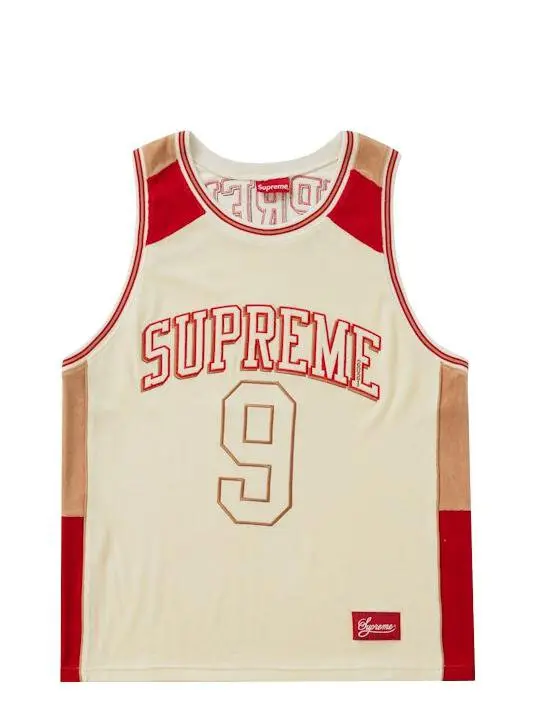 Supreme Terry Basketball Jersey - Stone